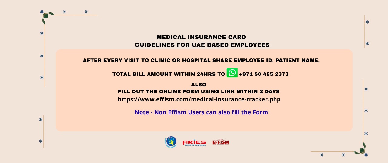 Effism | Aries Online Job Diary | Login